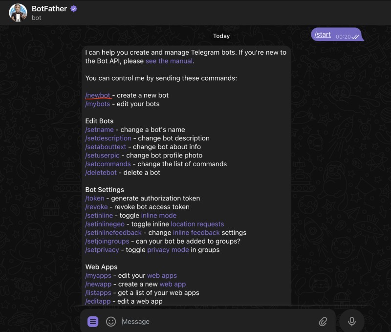Конспект к занятиям на Java-марафоне | Telegram Bot c ChatGPT